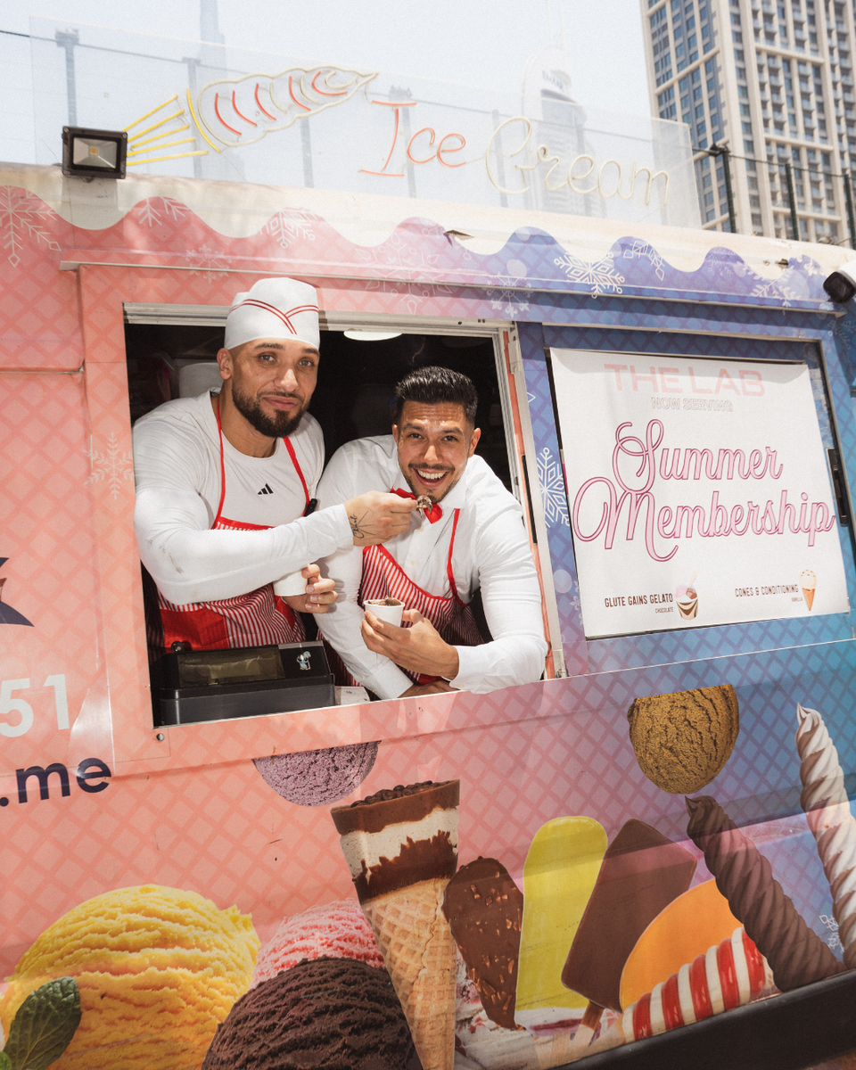 Cold Cones, Hot Workouts: The LAB’s Ice Cream Truck Hits the Streets ...